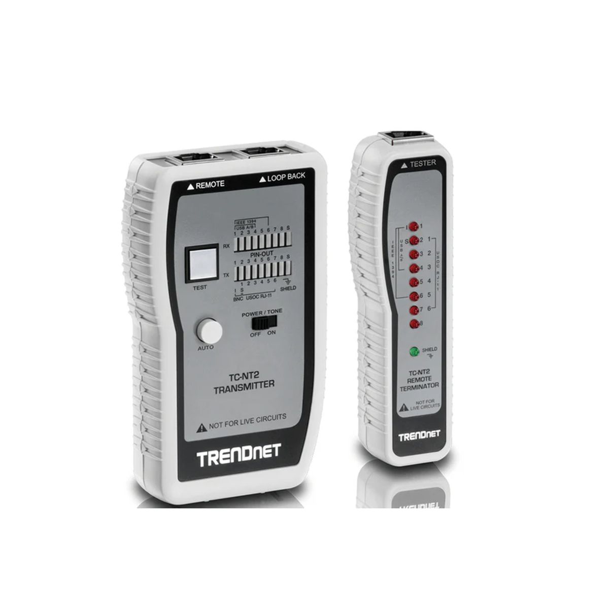 Probador de Cable de Red Trendnet TC-NT2 Verifica Conexiones Rápidas y ...