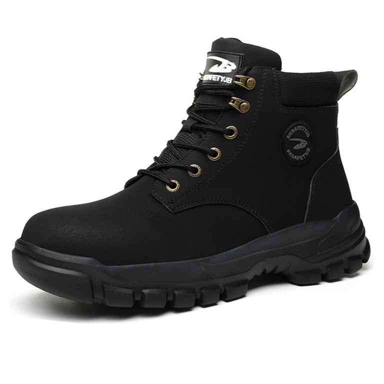 Botas de Seguridad Unisex Negro DANWEILE | Falabella Perú