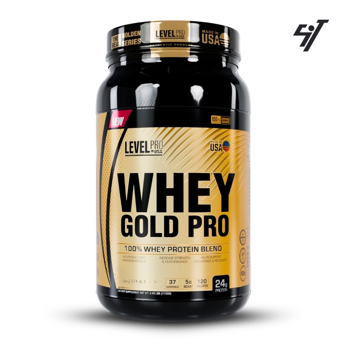WHEY GOLD PRO 2.43LBS VAINILLA+DIABOLUS 28 SACHETS Level Pro ...