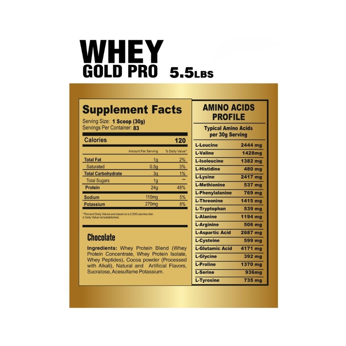 WHEY GOLD PRO 5.5LBS CHOCOLATE+DIABOLUS 28 SACHETS Level Pro ...