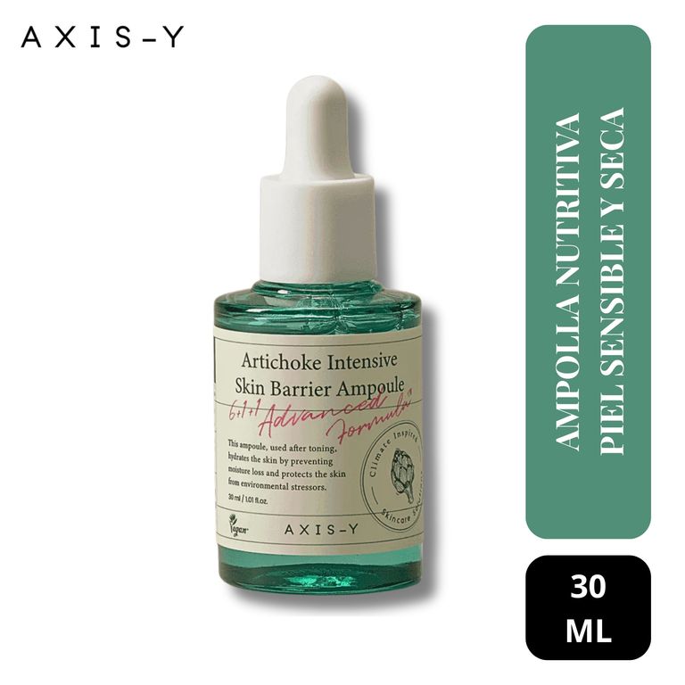 Ampolla Facial Nutritiva Axis-Y Artichoke Intensive Skin Barrier ...
