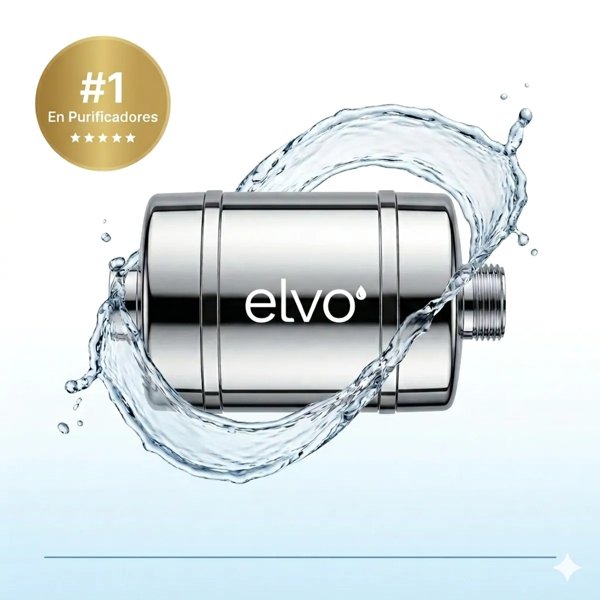 Filtro de Ducha elvo Shower Filter - Elimina Cloro - Vitamina C y ...