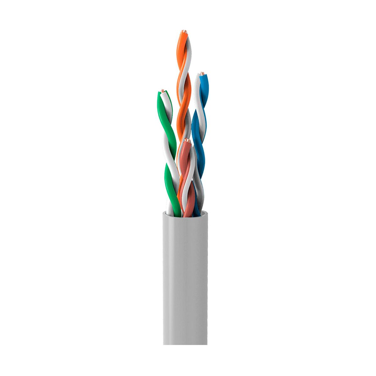 CABLE SATRA SOLIDO UTP CM 24AWG CAT5E 305 MTS ROLLO GRIS l PN 201013006 ...