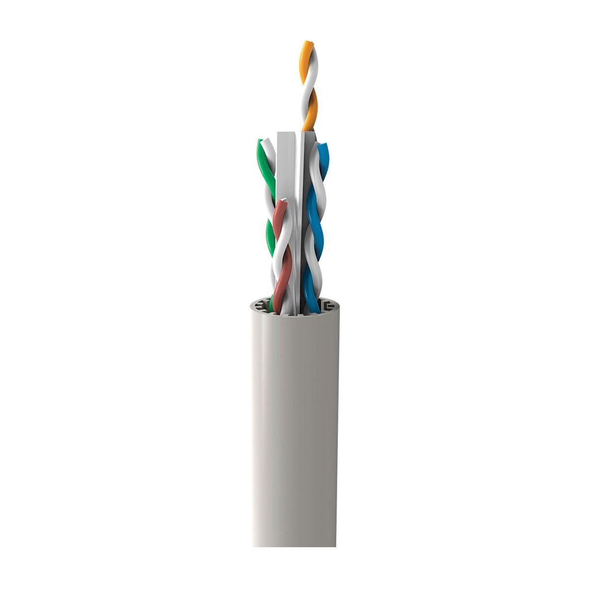 CABLE SATRA CAT6 UTP-LSZH-1 23 AWG 305MT INTERIORES GRIS l PN 212022111 ...