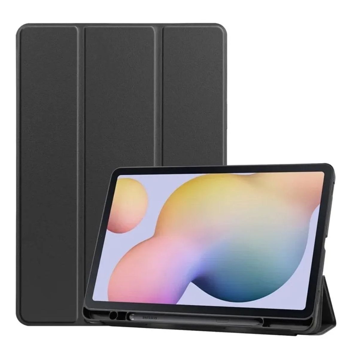 Funda para Tablet Samsung A9 de 8.7 + Porta Lápiz + Negro GENERICO ...
