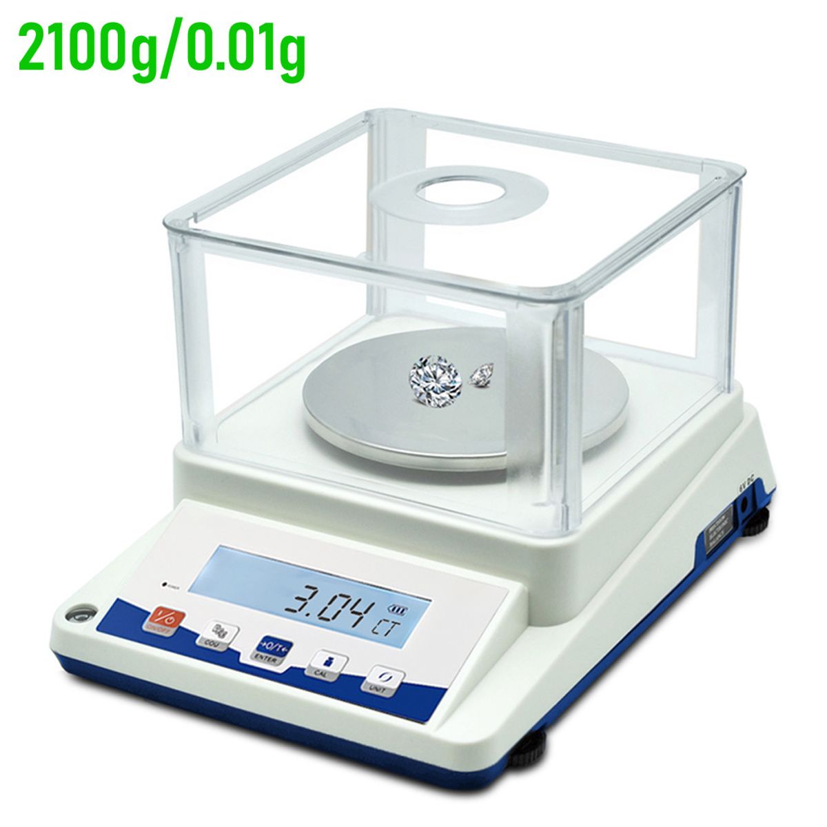 Balanza de Precisión Multiuso 2100g a 0.01g XY2000-2C Laboratorio ...