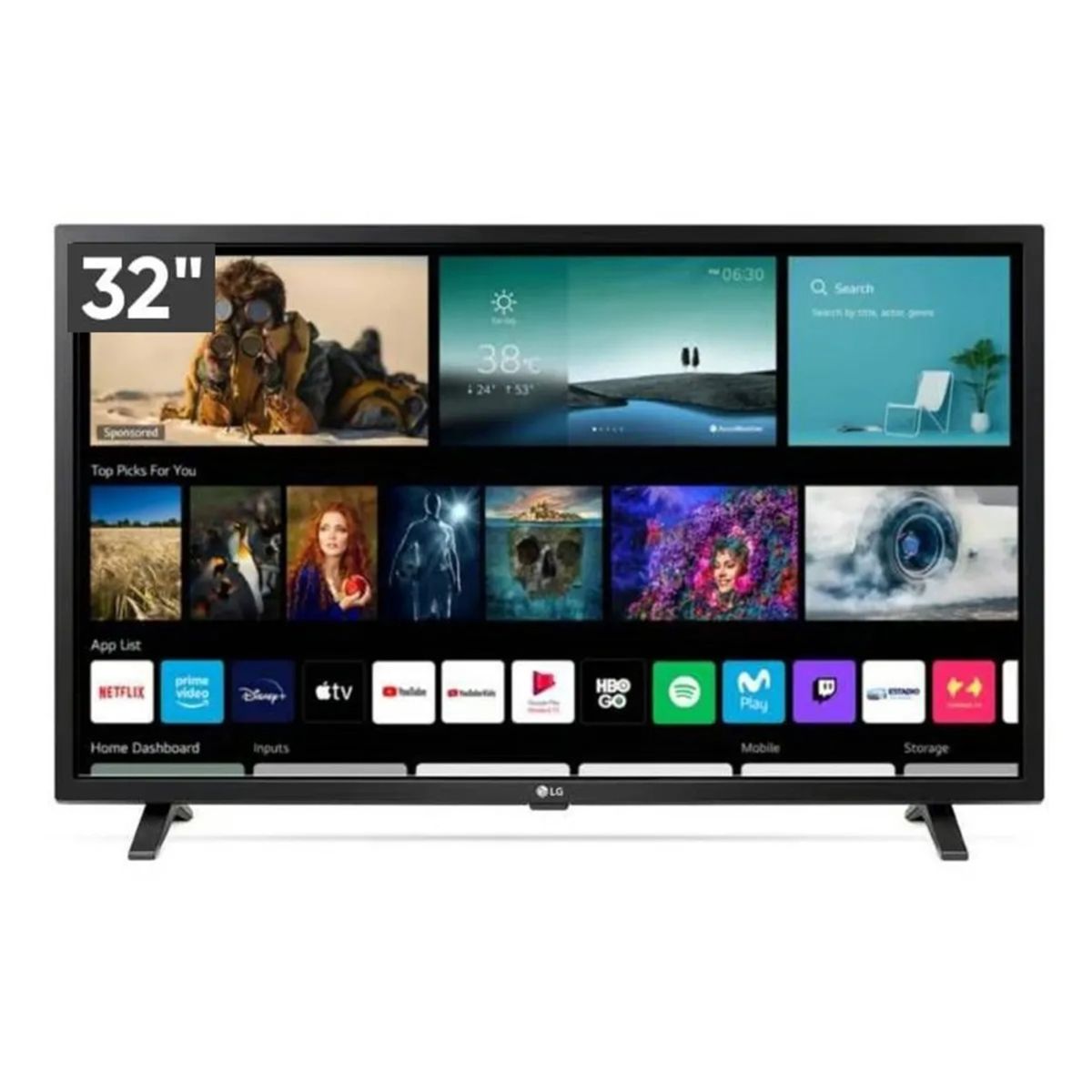 TELEVISOR LG 32 SMART TV LED 32LQ600BPSA LG | Falabella Perú