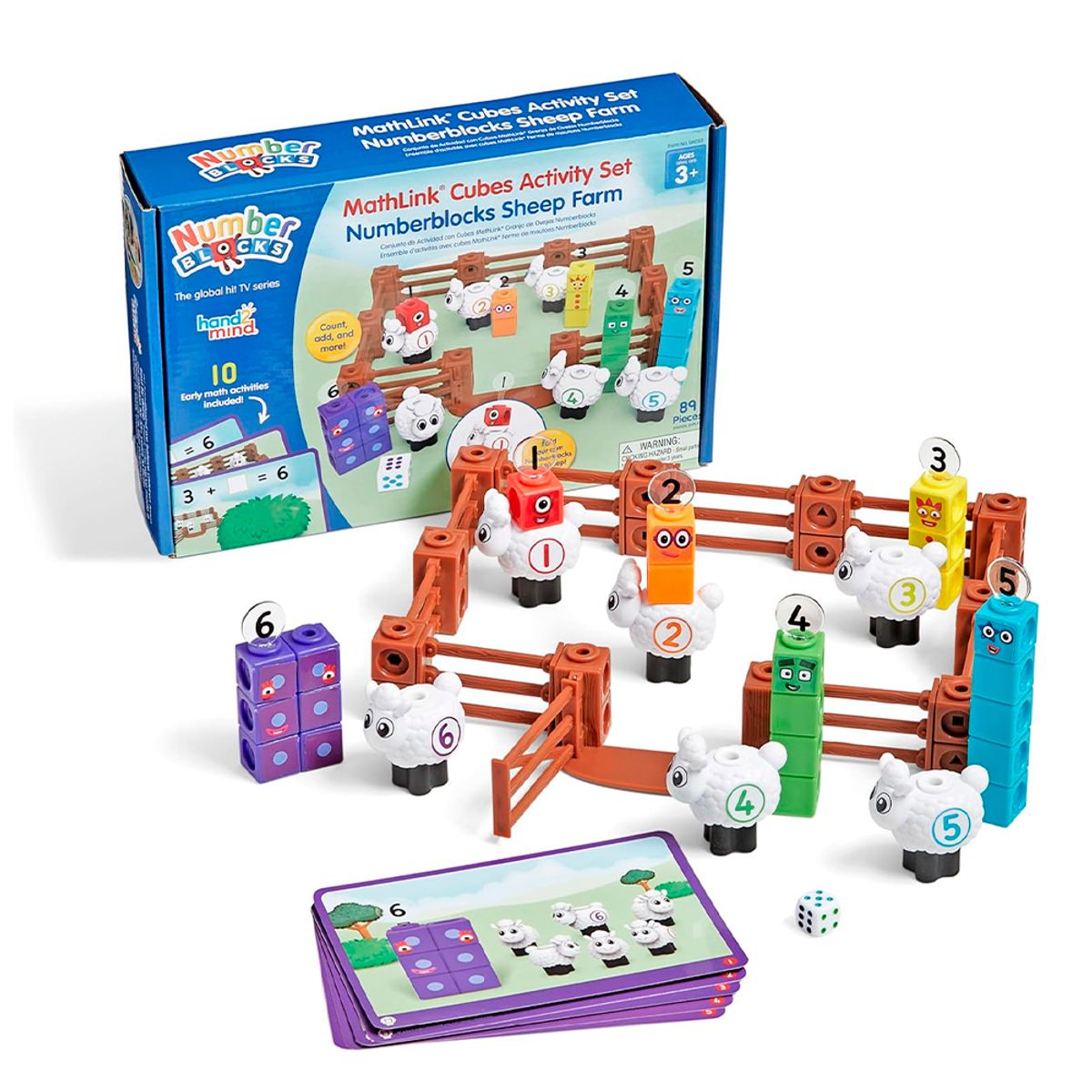 Set de Actividades Granja de Ovejas MathLink Cubes hand2mind ...