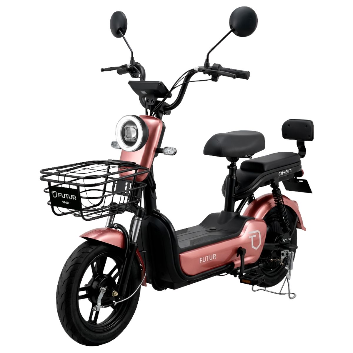 Bicimoto Eléctrica OXEN de Litio - 25kmh - 35km - 350W - Golden Rose ...