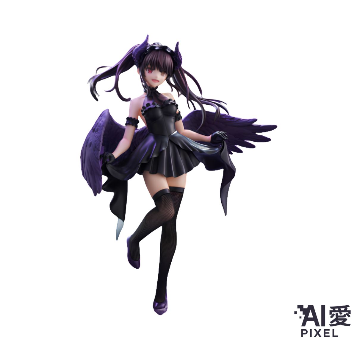 FIGURA KURUMI TOKISAKI BICUTE DARK DATE A LIVE COLECCIONABLE ANIME ...