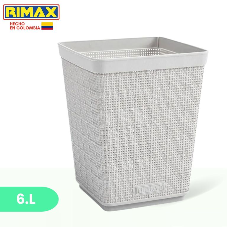 Papelera Fique 6 Litros RIMAX. RIMAX | Falabella Perú