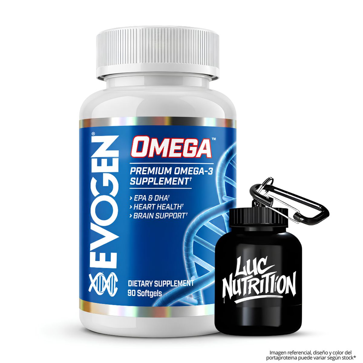 Omega 3 Evogen 3000 MG - 90 Cápsulas + Portaproteina EVOGEN | Falabella ...