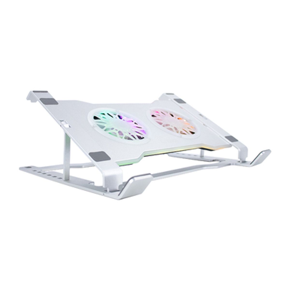 Cooler para Laptop y Tablet TEROS TE-7135N Aluminio con Iluminación RGB ...