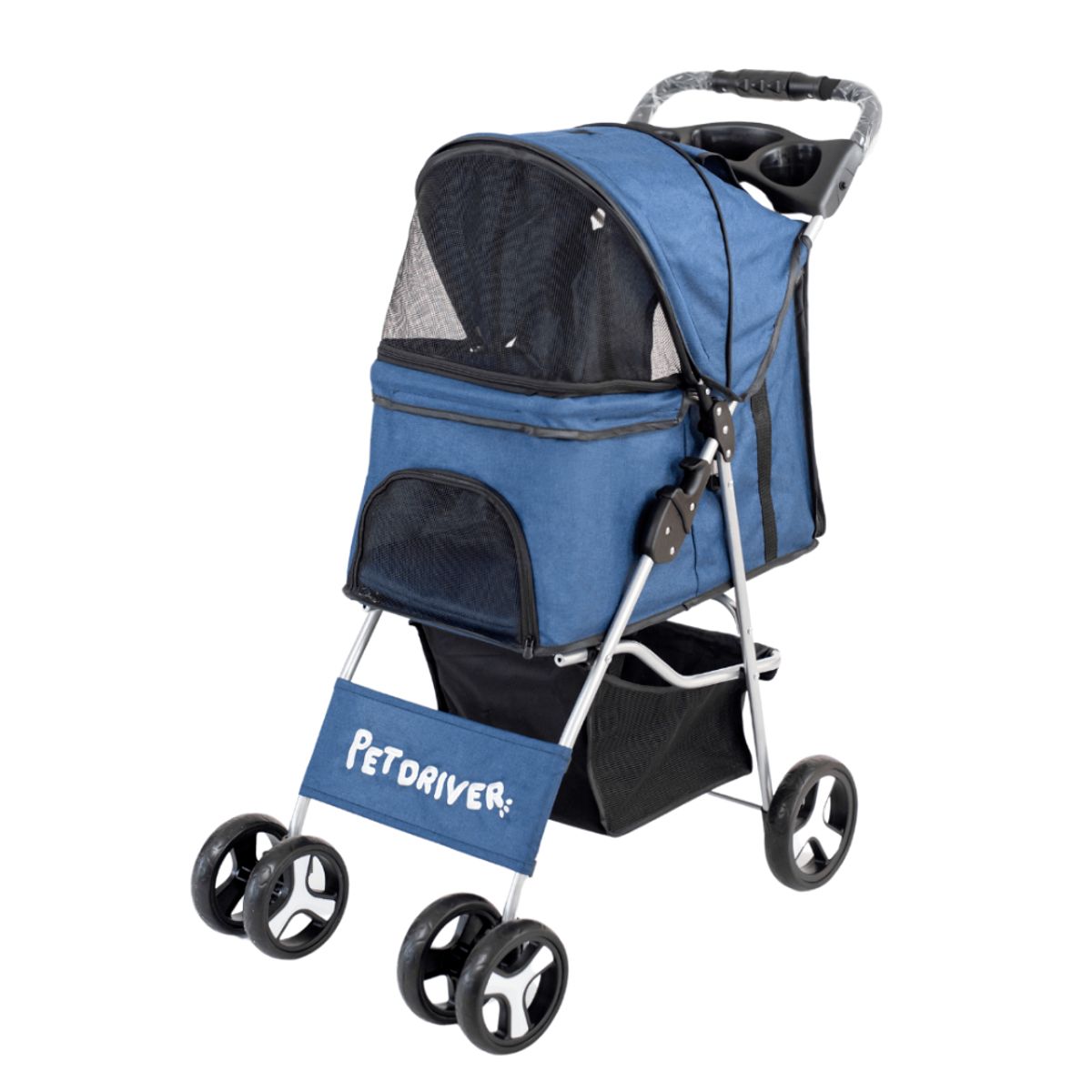 Pet Driver Coche 4 Ruedas Para Perros y Gatos Azul GENERICO | Falabella ...