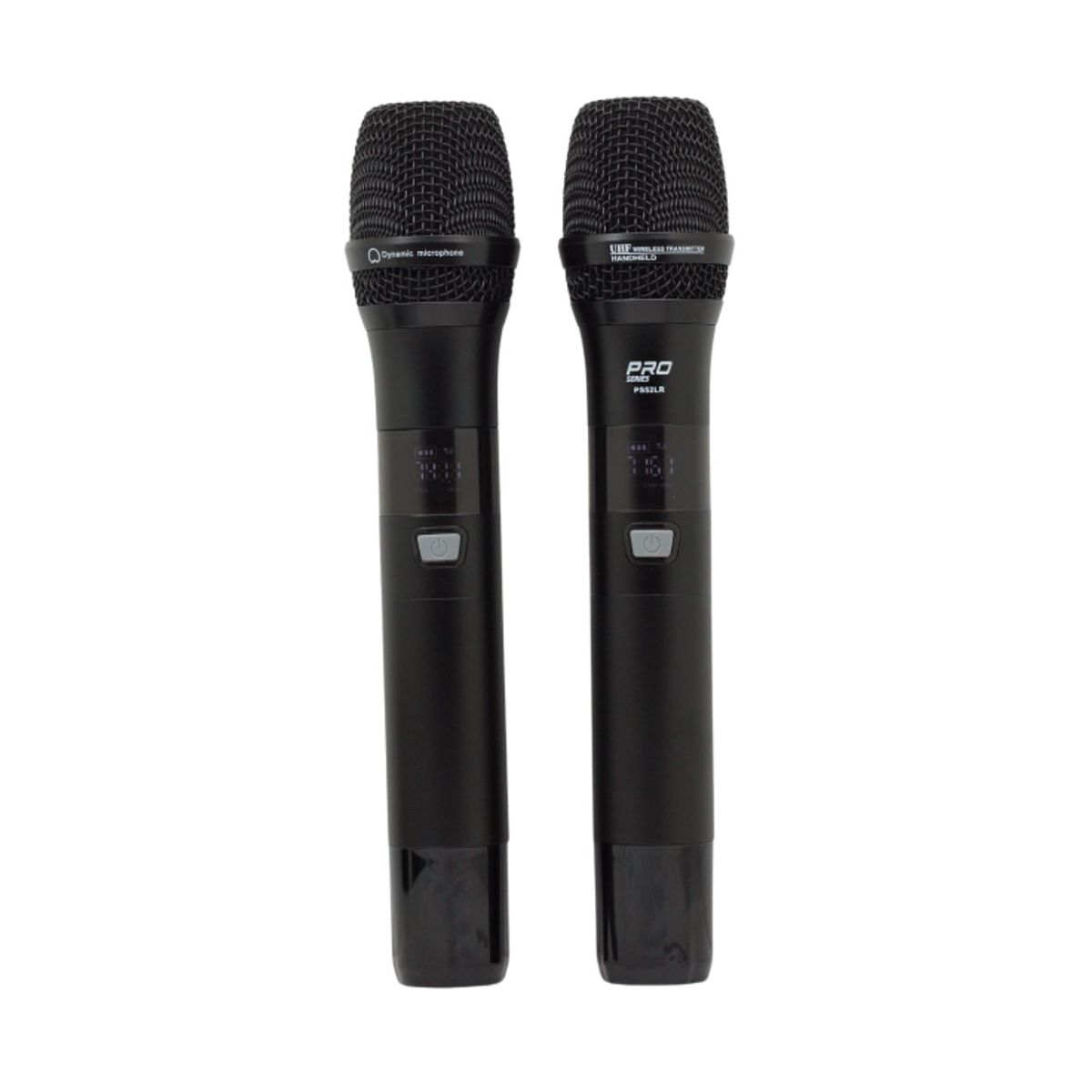 Micrófonos Recargables UHF Dobles Inalámbricos PS52LR PRO SERIES ...