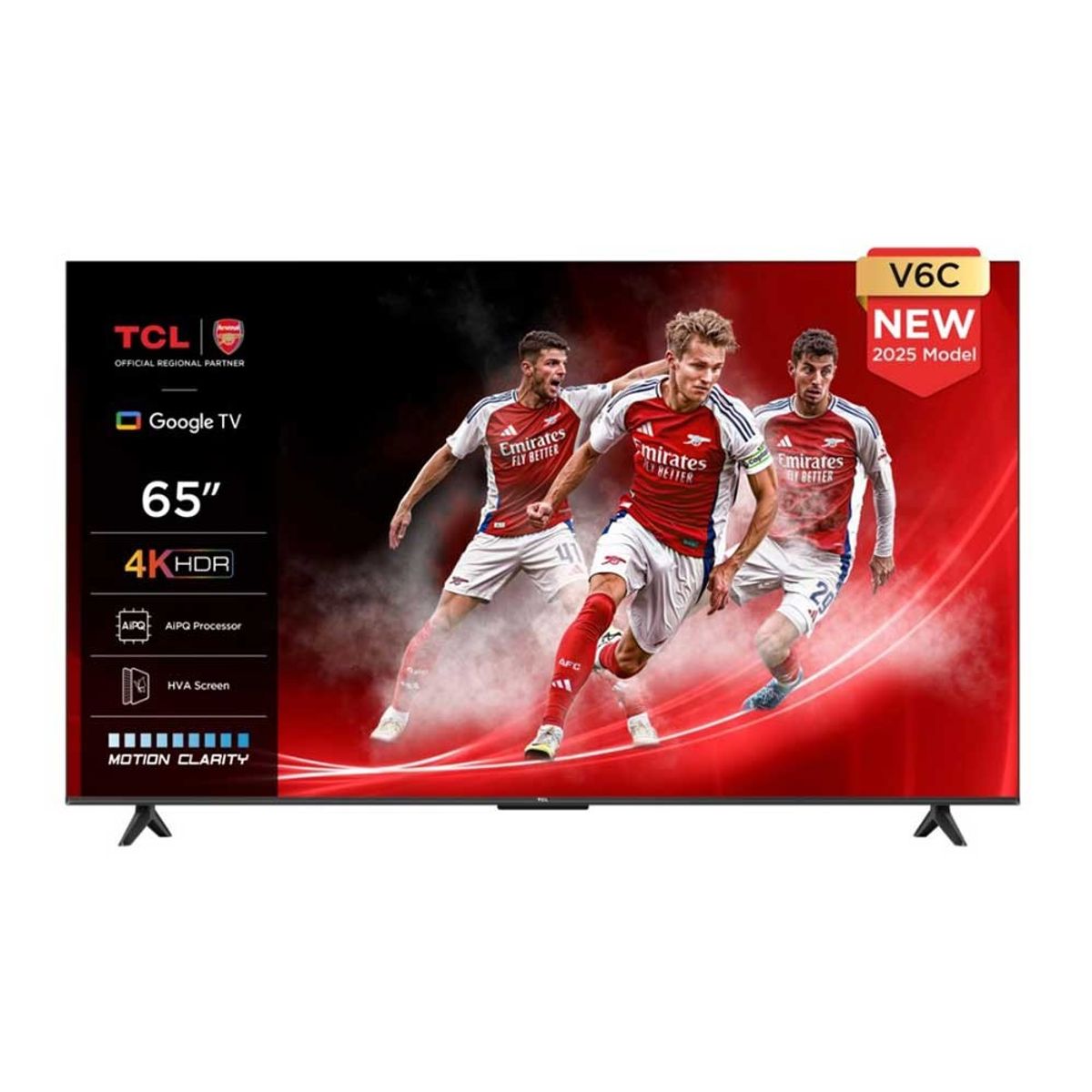Televisor TCL 65 Pulgadas UHD 4K Google TV Smart TV 65V6C + Antena ...