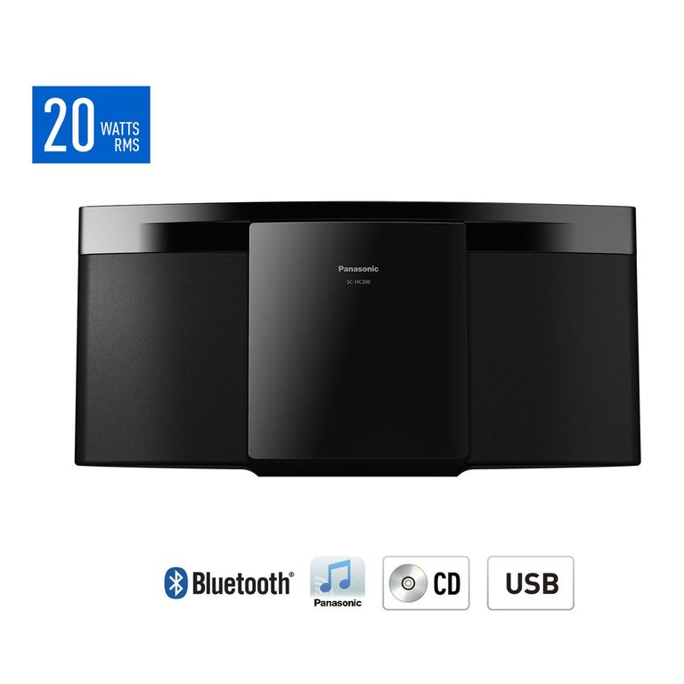 Microcomponente Bluetooth SC-HC200PH-K 20 W PANASONIC | falabella.com