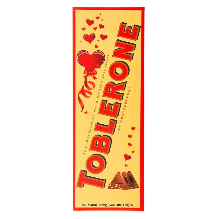 I Love You Toblerone 3 x 50g TOBLERONE | Falabella Perú
