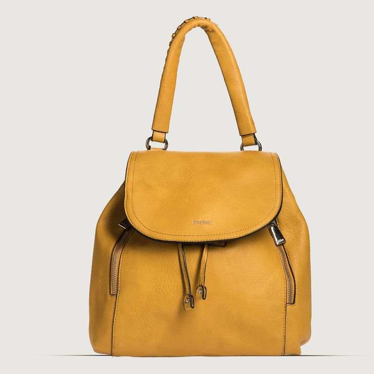 Carteras Efecto Cuero Tessa Amarillo PRUNE | falabella.com
