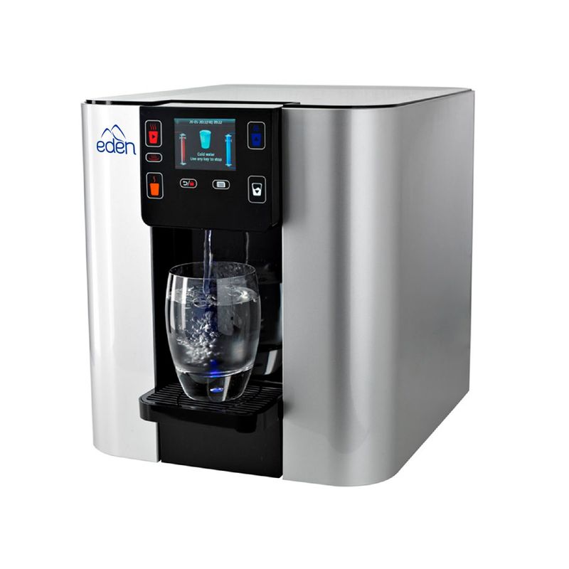 Dispensador y Filtro de Agua Premium Edén Agua Pure Plateado EDEN ...