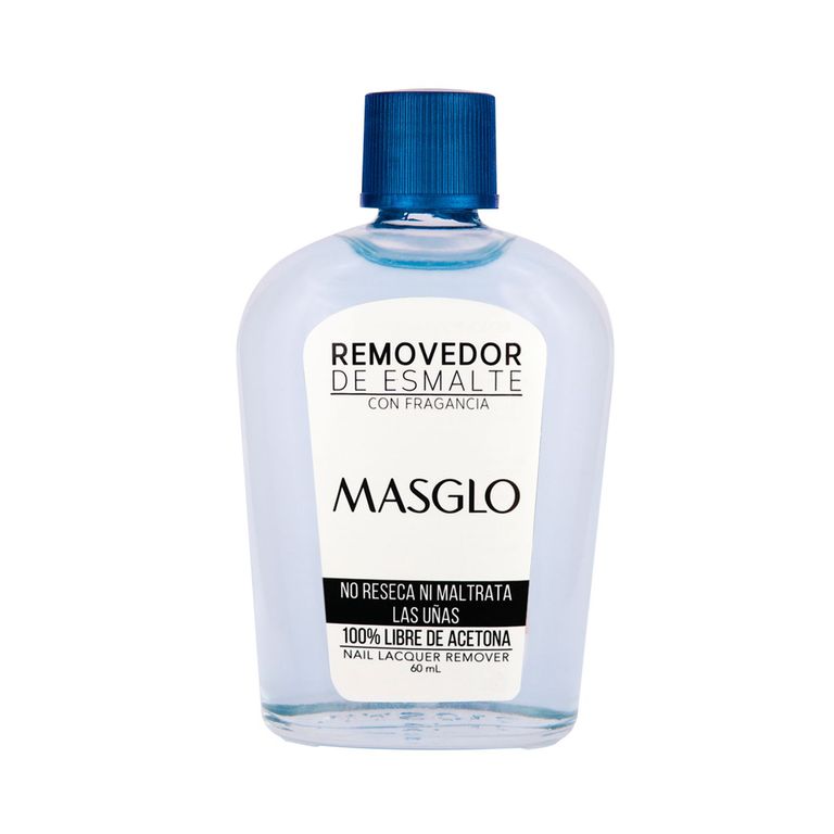 Quita Esmalte (Removedor) Azul 60 ml MASGLO | falabella.com