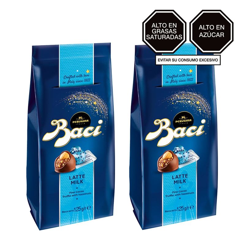 Pack x 2 Baci Bag Chocolate De Leche 125gr BACI | falabella.com