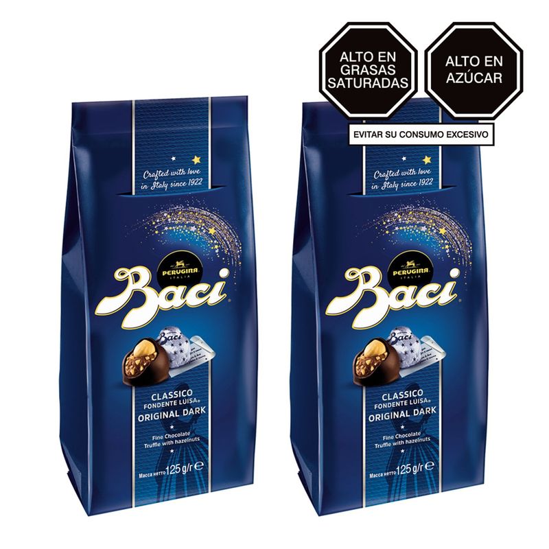 Pack x 2 Baci Bag Chocolate Original 125gr BACI | falabella.com