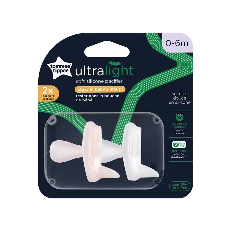 Pack x2 Chupones Ultra Light 0-6M TOMMEE TIPPEE | falabella.com