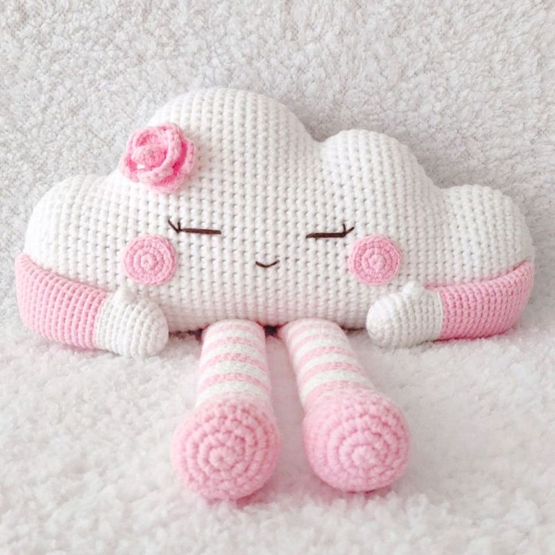 Cojín Peluche Infantil Nube Para Cuna De Bebé BE CRAFTY | falabella.com