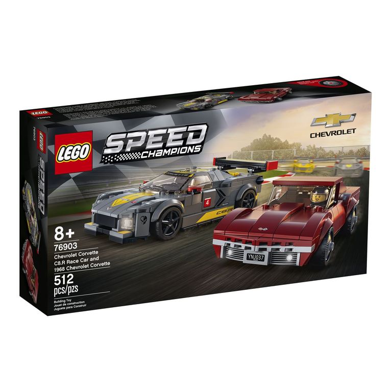 Chevrolet Corvette C8 R & 1968 C3 LEGO | falabella.com