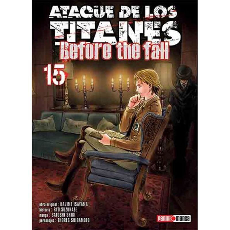 Ataque a los Titanes: Before the fall #15 PANINI | falabella.com