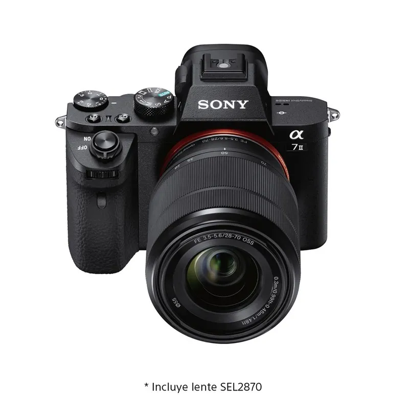 Cámara profesional Alpha a7 II Full Frame Mirrorless SONY | falabella.com