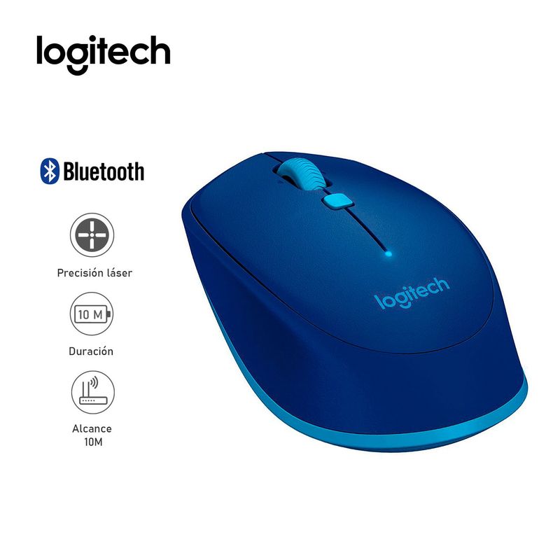 Mouse Logitech con Sensor Óptico Bluetooth Indicador Led M535 Azul ...