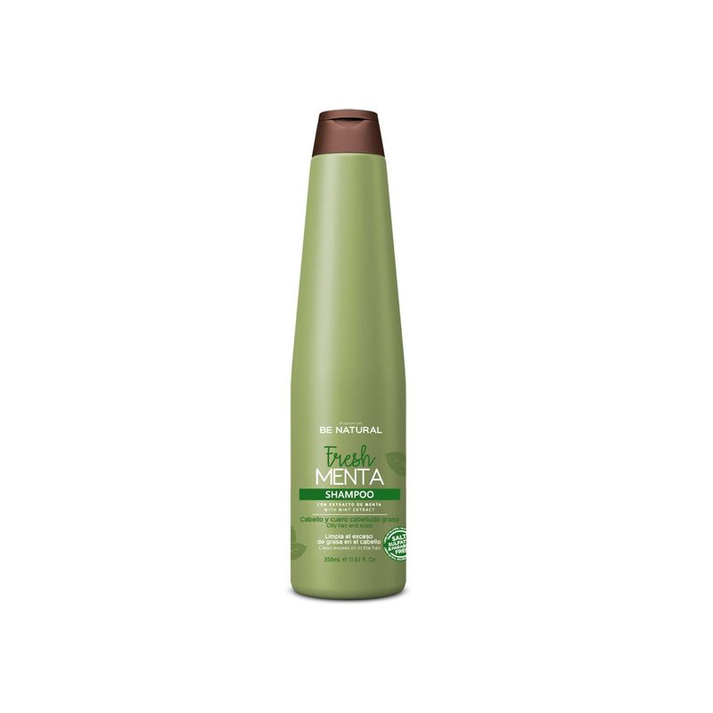 BE NATURAL Shampoo Fresh Menta Ligth 350 Ml BE NATURAL | falabella.com