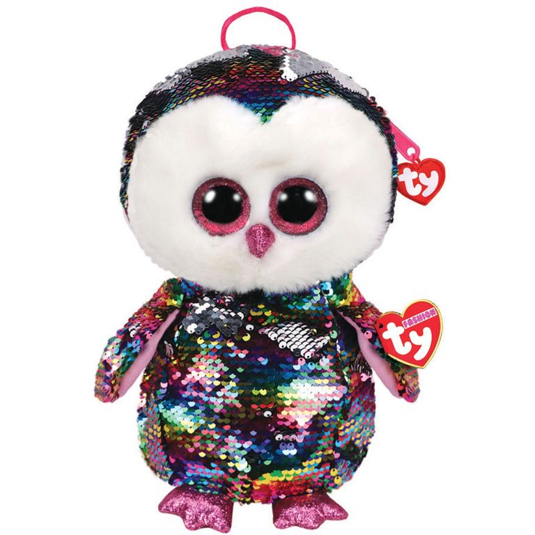 Peluche TY Fashion Owen Mochila Lentejuelas TY | falabella.com