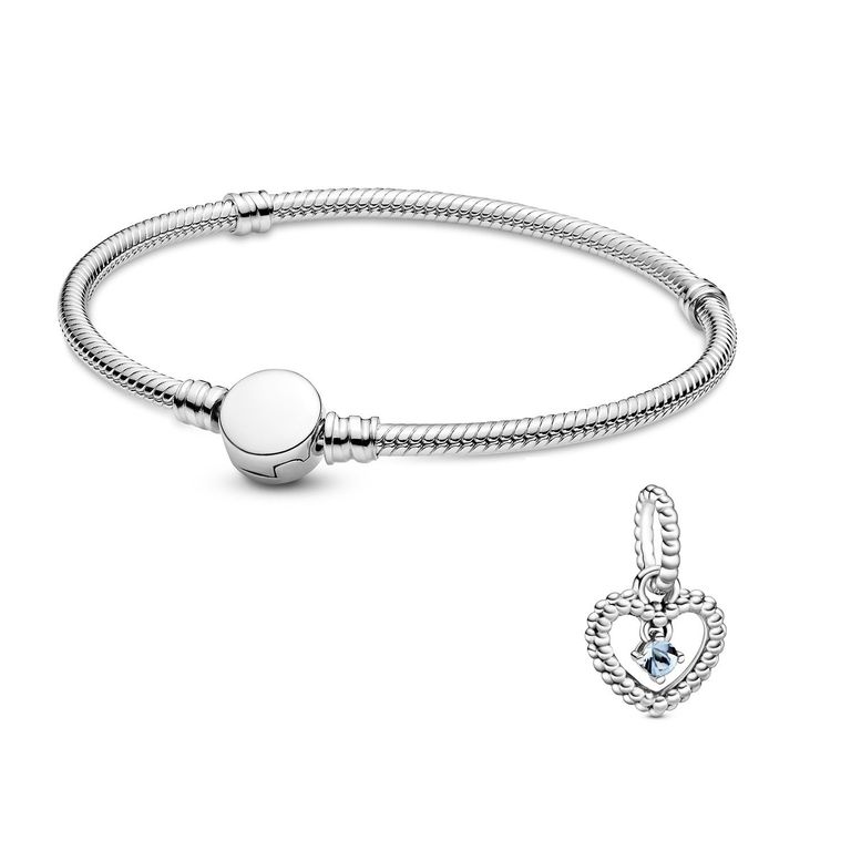 Set Pulsera Pandora y Charm Corazón Mujer PANDORA | falabella.com