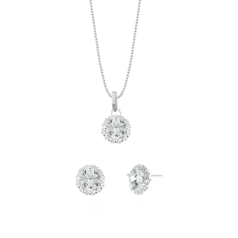 Set De Collar Y Aretes Roseta Plata Baliq BALIQ | falabella.com