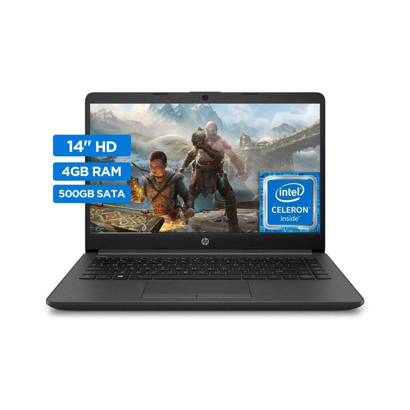 LAPTOP HP CELERON N4020 RAM 4GB 500GB 14 LED HP | falabella.com