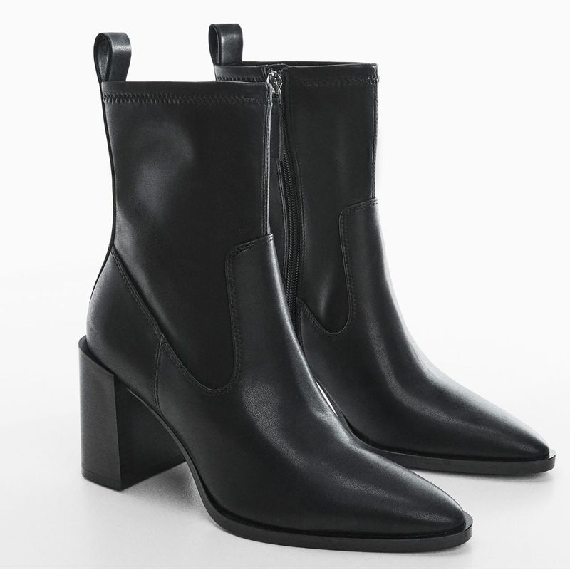 Botines Mujer Block Mango MANGO | falabella.com