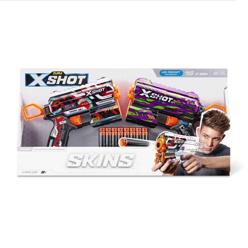 Pack X2 Lanzadores Skins Flux X-shot X-SHOT | falabella.com