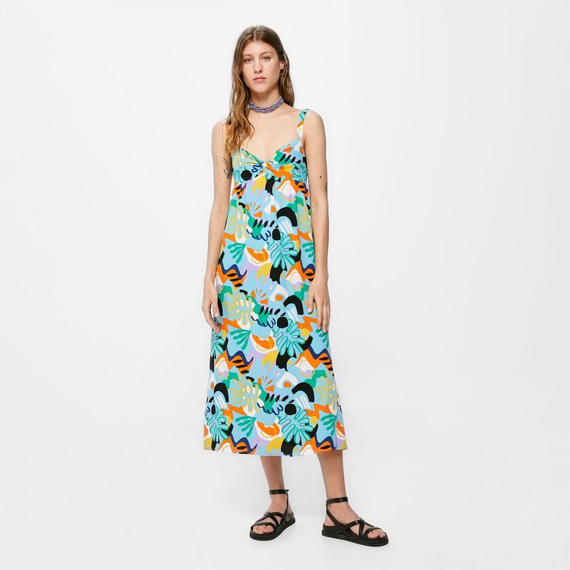 Vestido Largo Mujer Springfield SPRINGFIELD | falabella.com