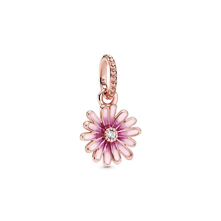 Charm Colgante Margarita Rosa PANDORA | falabella.com