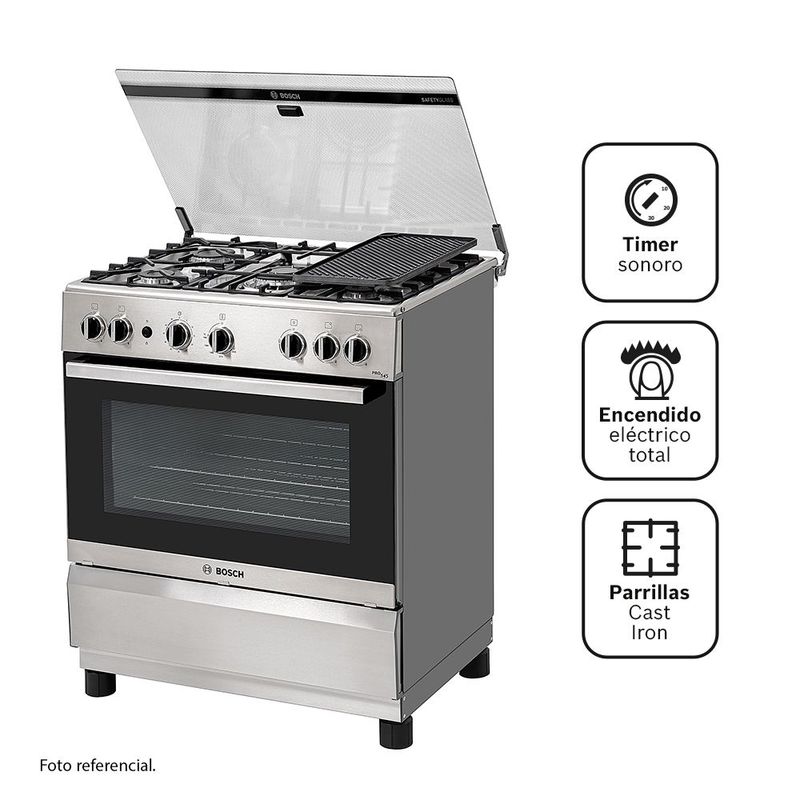 Cocina A Gas Bosch Pro 545 Max BOSCH | falabella.com