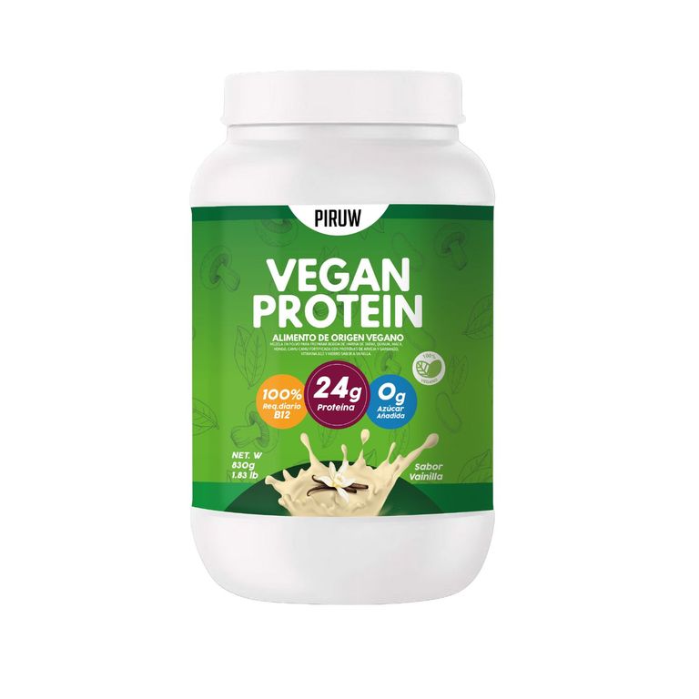 Piruw Vegan Protein Sabor Vainilla 830 g PIRUW | falabella.com