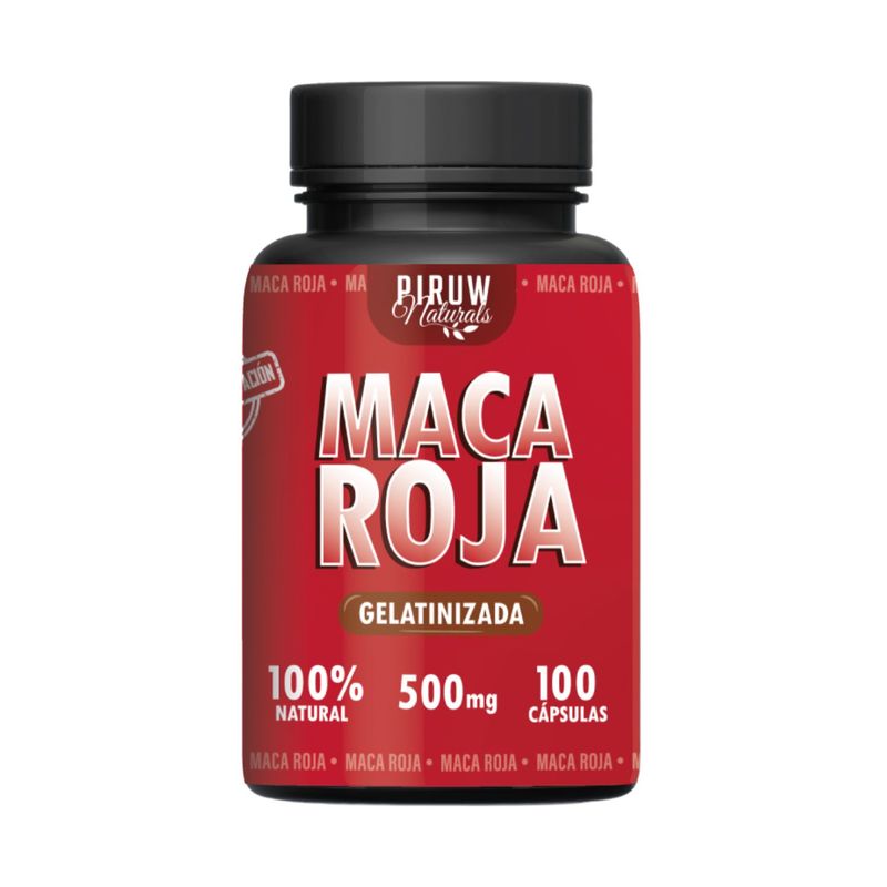 Piruw Naturals Maca Roja 100 Cápsulas PIRUW NATURALS | falabella.com
