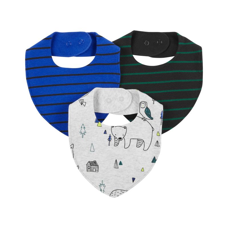 Pack X3 Baberos Bebé Niño Carters CARTER'S | falabella.com