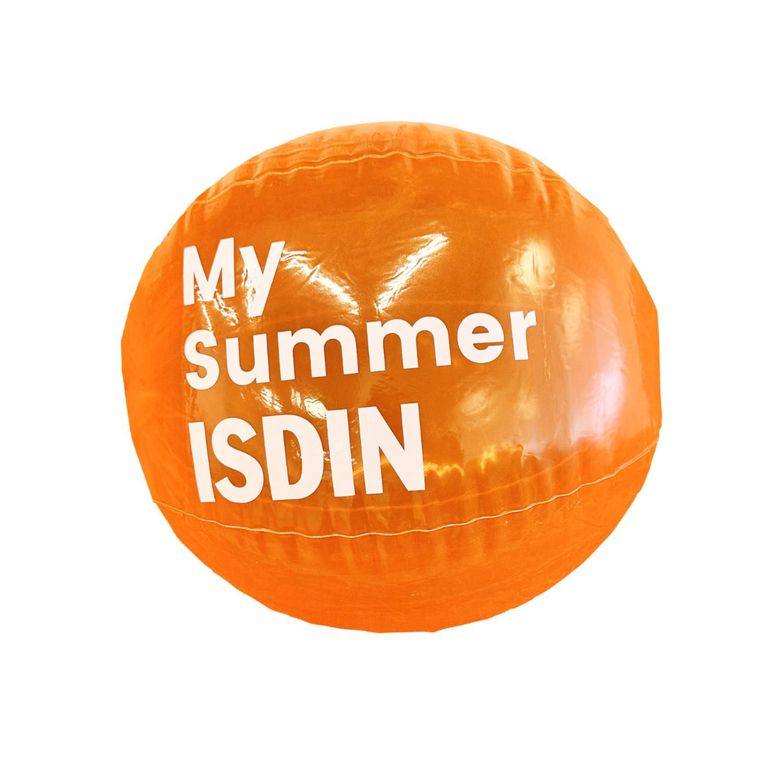 RxC PELOTA DE PLASTICO NARANJA ISDIN | Falabella Perú