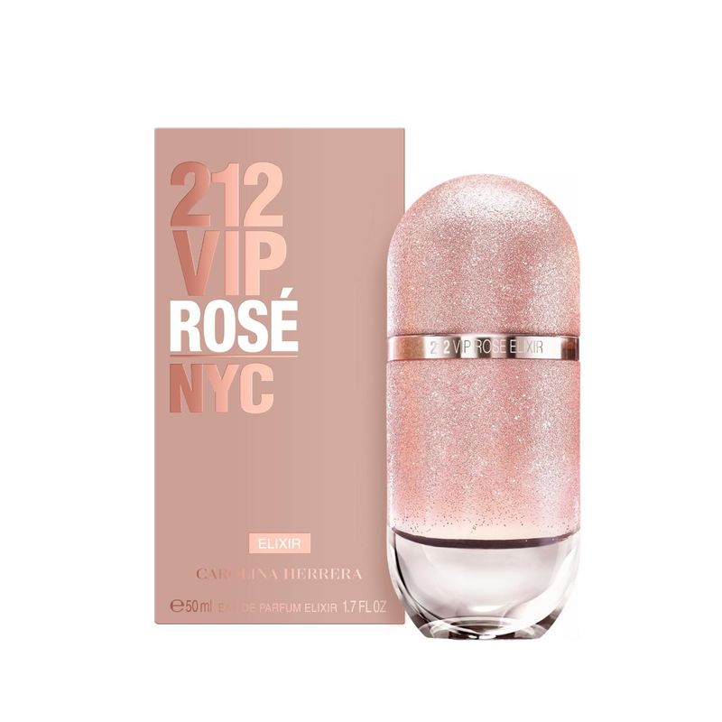 212 Vip Rose Elixir Eau De Parfum 50ml Carolina Herrera Mujer CAROLINA ...