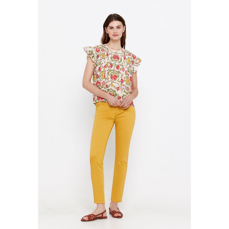 Pantalón Algodón Mujer Cortefiel CORTEFIEL | falabella.com