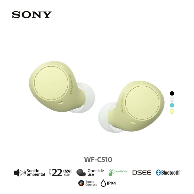 Sony Audífonos Bluetooth WF-C510 True Wireless SONY | falabella.com